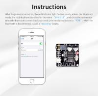 China Bluetooth 5.0 MP3 Decoder Board Lossless Audio Receiver 3.7-5V with Battery Charging for Car Speaker for sale