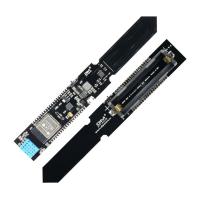 China ESP32 DHT11 CP2104 WiFi Bluetooth Temperature Humidity Soil Moisture Sensor Module with 18650 Battery Shield for Arduino for sale