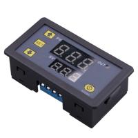China 24V 10A Digital LED Dual Display Cycle Delay Timer Relay 0-999 Hours for sale