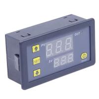 China 24V 10A Digital LED Dual Display Cycle Delay Timer Relay 0-999 Hours for sale