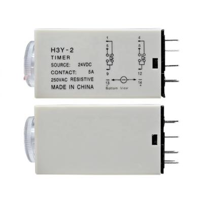 China H3Y-2 Time Delay Relay DC 24V 0-30 Second Countdown Timer for sale