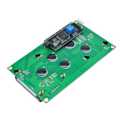中国 Arduinoのための青い表示IIC/I2C/TWI/SPIシリアル・インタフェース2004の20X4特性HD44780 LCDのバックライト モジュールLCD-2004 5V 販売のため