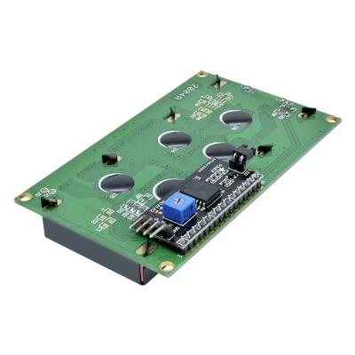 中国 Arduinoのための青い表示IIC/I2C/TWI/SPIシリアル・インタフェース2004の20X4特性HD44780 LCDのバックライト モジュールLCD-2004 5V 販売のため