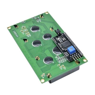中国 Arduinoのための青い表示IIC/I2C/TWI/SPIシリアル・インタフェース2004の20X4特性HD44780 LCDのバックライト モジュールLCD-2004 5V 販売のため