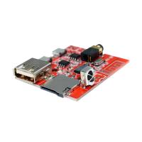China Car Bluetooth 4.1 MP3 WAV Decoding Board 3W Amplifier with Remote Control USB TF for sale