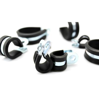 Cina German Type Fixing Rubber Clamps Cable R Type Hose Clamp For Tube in vendita