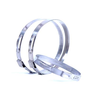 Cina Singolo Ring Ss di piccola dimensione 304 fascette stringitube della primavera i fermi di acciaio legato in vendita