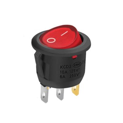 China conmutador de la luz del punto LED del eje de balancín de 12V 3 Pin Car Autos Boat Round en venta