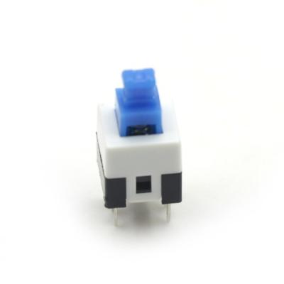 China Único e auto dobro da fileira que trava o interruptor 5,8 * 5,8 do botão do toque/7 * 7/8,5 * 8.5mm à venda