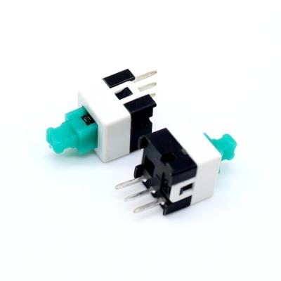 China Único e auto dobro da fileira que trava o interruptor 5,8 * 5,8 do botão do toque/7 * 7/8,5 * 8.5mm à venda