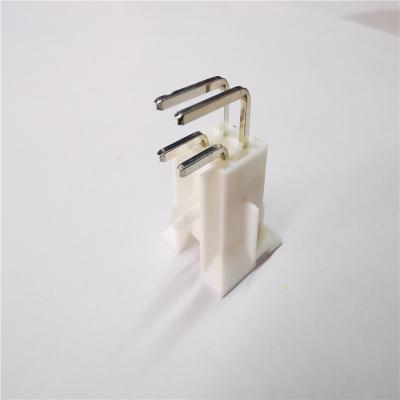 中国 Wafer 3.0mm Pitch Dual Row 2 X 2P Female Right Angle DIP Connector 販売のため