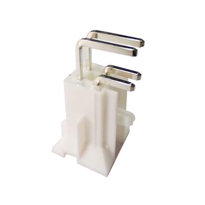 中国 Wafer 3.0mm Pitch Dual Row 2 X 2P Female Right Angle DIP Connector 販売のため