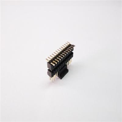 中国 2.0mmピッチ2 x 14P箱ヘッダーのまっすぐなすくいのコネクター 販売のため