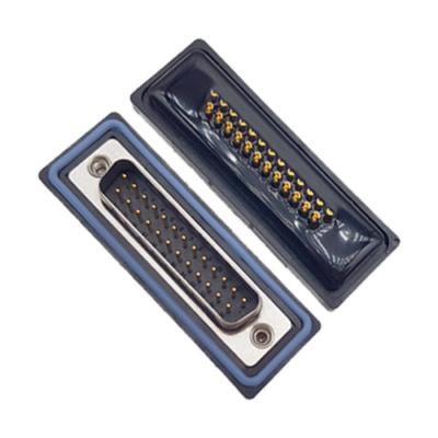 China D - Tipo masculino SECUNDÁRIO conector impermeável da solda 9P do conector à venda