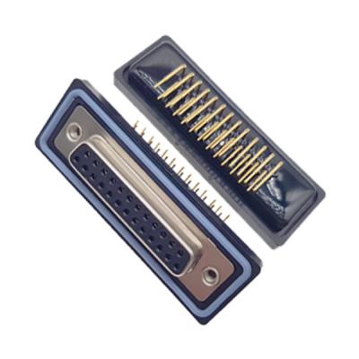 China IP67 impermeável D - fêmea 25P SECUNDÁRIA conector do MERGULHO de 90 graus à venda
