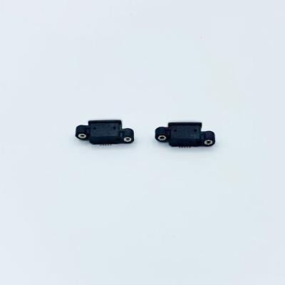 中国 ねじ穴のコネクターIP67との防水マイクロUSB ABのタイプ女性直角SMT 販売のため