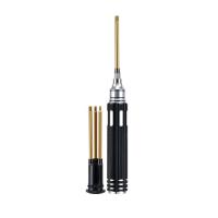 China High Precision 5 in 1 HSS Steel Screwdriver Set RC Hobby Tool Kit Titanium Plating for sale