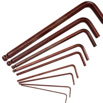 Cina palla metrica di 9pc la mini CR-V ha concluso Allen Key Set Stainless Steel in vendita