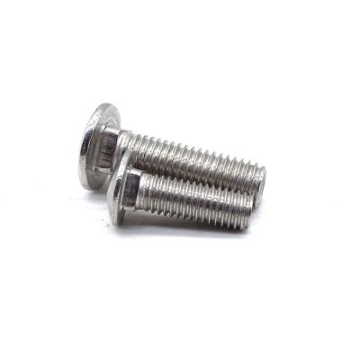 China Grade 5 Stainless Steel  3 / 8 Round Head Carriage Bolt for sale