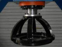 China Steel Frame Forklift Solid Tire Press Machine High Precision CE Certification for sale
