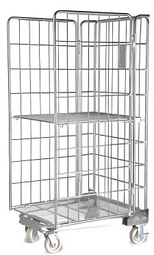 China A-shaped Material Handling Roll Cage with Custom Size for sale