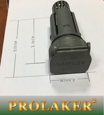 China Industrial Battery Basket Type Vent Plug Color Grey Size L Length 92mm for sale