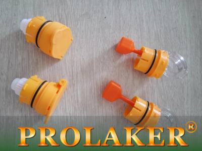 China Forklift Traction Battery Vent Plug , Battery Filler Cap Float Length 76mm for sale