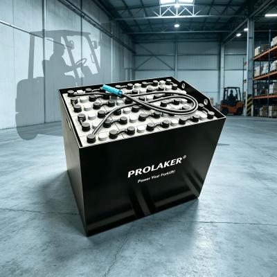 China 48V 375Ah BS Standard Forklift Tubular Battery Lead Acid Traction Battery for sale
