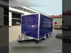 Multifunktioneel foodtrailer/koffietruck met bakapparatuur/ pizza hamburger camper cart
