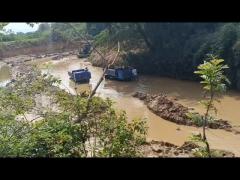 Chinese landbouwvoertuigen 5 ton GF5000A Crawler Loader Dump Truck Rubber Dumper In de verkoop