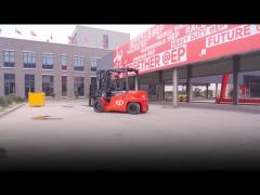 Heavy-Duty EP CPD50L1 5000kg Li-ion Forklift | Full Standard & Optional Features Showcase