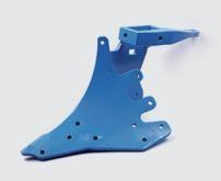China Rotary tiller blade C type hole 12.5mm Material 60Si2Mn for sale