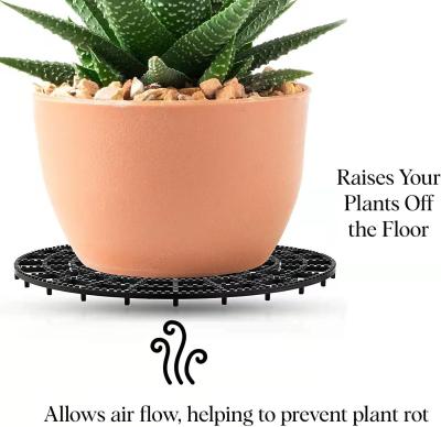 China Off The Ground Plant Pot Floor Protector , 12 Inches Damage Proof Flower Pot Protectors for sale
