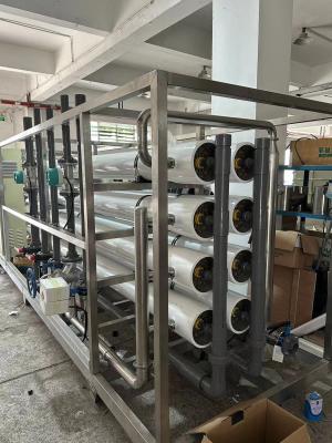 China Hoge zoutverwijderingsgraad Braakwater omgekeerde osmoseinstallatie 30m3/uur Capaciteit for sale