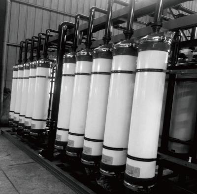 Cina Sistema di ultrafiltrazione per filtrazione dell'acqua con capacità di 10-100 M3 all'ora in vendita