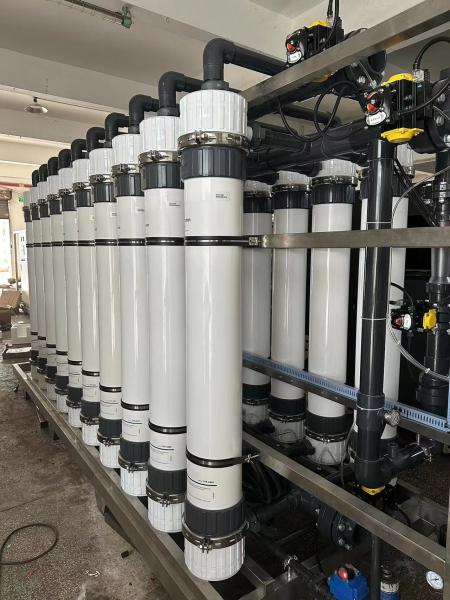 Quality PVDF Membrane Ultrafiltration System For Industrial Wastewater Treatment for sale