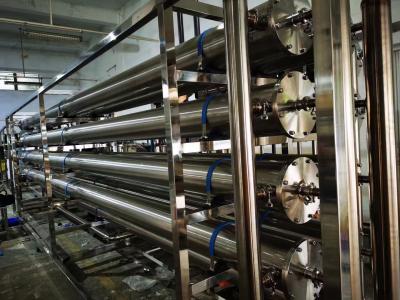 Cina 50m3 all'ora impianto di nanofiltrazione materiale in acciaio inossidabile di grado alimentare 316 in vendita