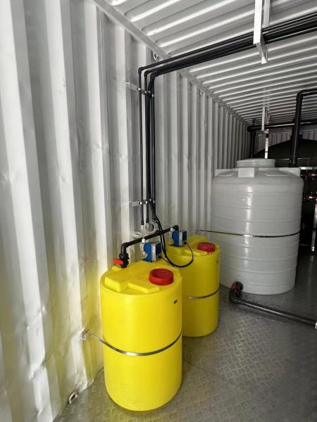 Quality 500m3 Per Day Container RO System Mobile Water Treatment Solution for sale
