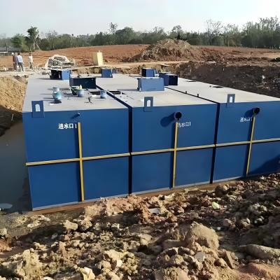 China Automatic Sewage Treatment Systems With AAO MBR Technology For Villages for sale