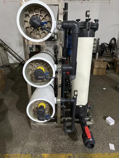 Quality Commercial Reverse Osmosis Water Filtration 6m3/H 120m3 Per Day for sale