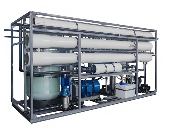 Quality 100-1000 M3/Day Seawater Desalination System With Duplex Steel 2205 for sale