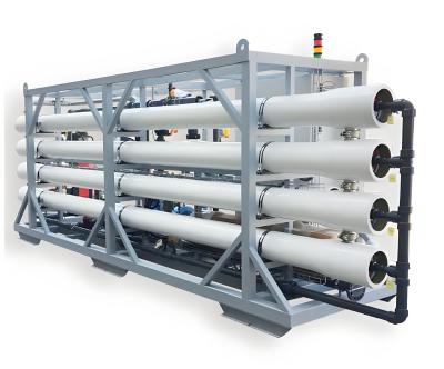 Cina Siemens S7 PLC Sistema di controllo elettrico dell'acqua di mare con membrana Filmtec USA in vendita