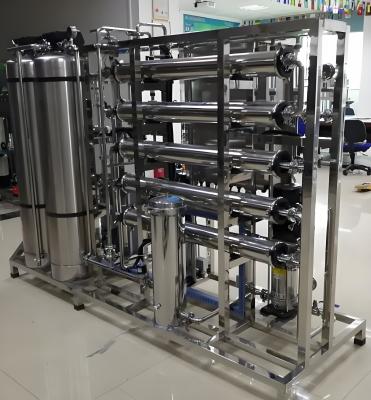 China 18kw RO EDI System With Grundfos Pumps And Siemens PLC Control for sale
