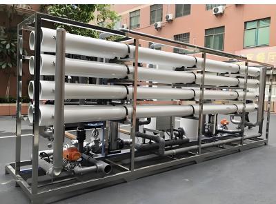 China Instalação de tratamento de água EDI de controlo PLC Siemens S7 com Filmtec / Toray Membrana à venda