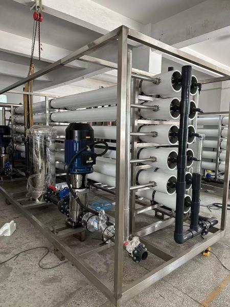 Quality Industrial 500-1000 M3/Day RO Water Purifier With 5 Stage And 98% Rejection for sale