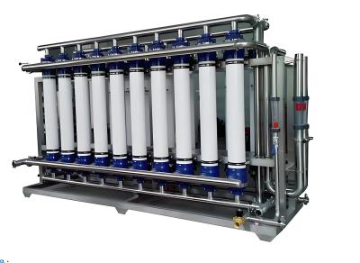 China SS304 / PVC Ultrafiltration Membrane System With 99.99% Virus Removal for sale