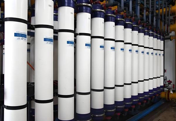 Quality 99.99% SS Removal Ultrafiltration Water System Backwashable SS304 / PVC Material for sale