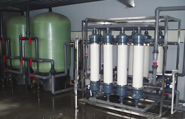 Quality 10-100 M3/Hour Ultrafiltration System SS Removal Rate 99.99% System Recovery 80% for sale