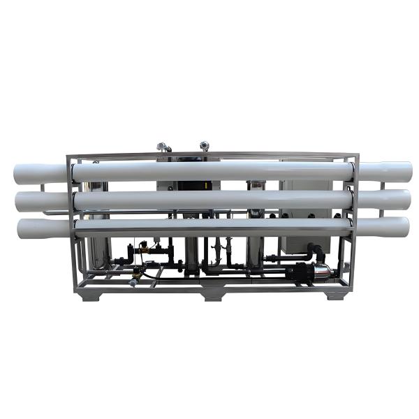 Quality Siemens S7 PLC Brackish Water RO Plant 500-5000ppm With 98% Rejection Rate for sale