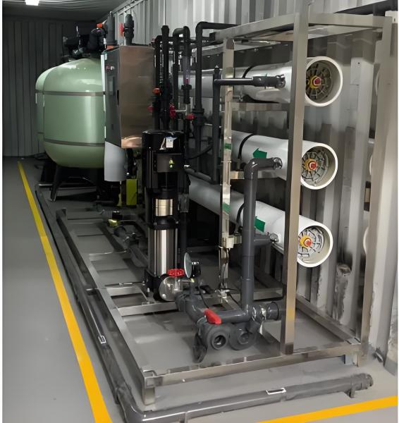 Quality 15-65kw Pure Water Treatment RO System with 50-70% Recovery Rejection for sale